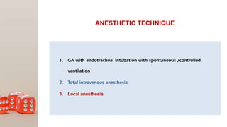 ANESTHESIA MANAGEMENT OF CLEFT LIP & PALATE | PPTX