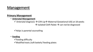 Cleft lip and palate | PPTX