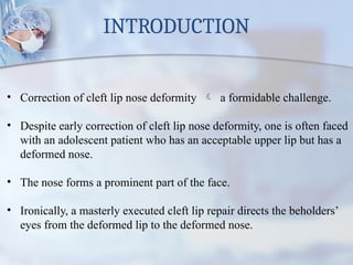 CLEFT NOSE CLEFT NOSE RHINOPLASTY v.pptx
