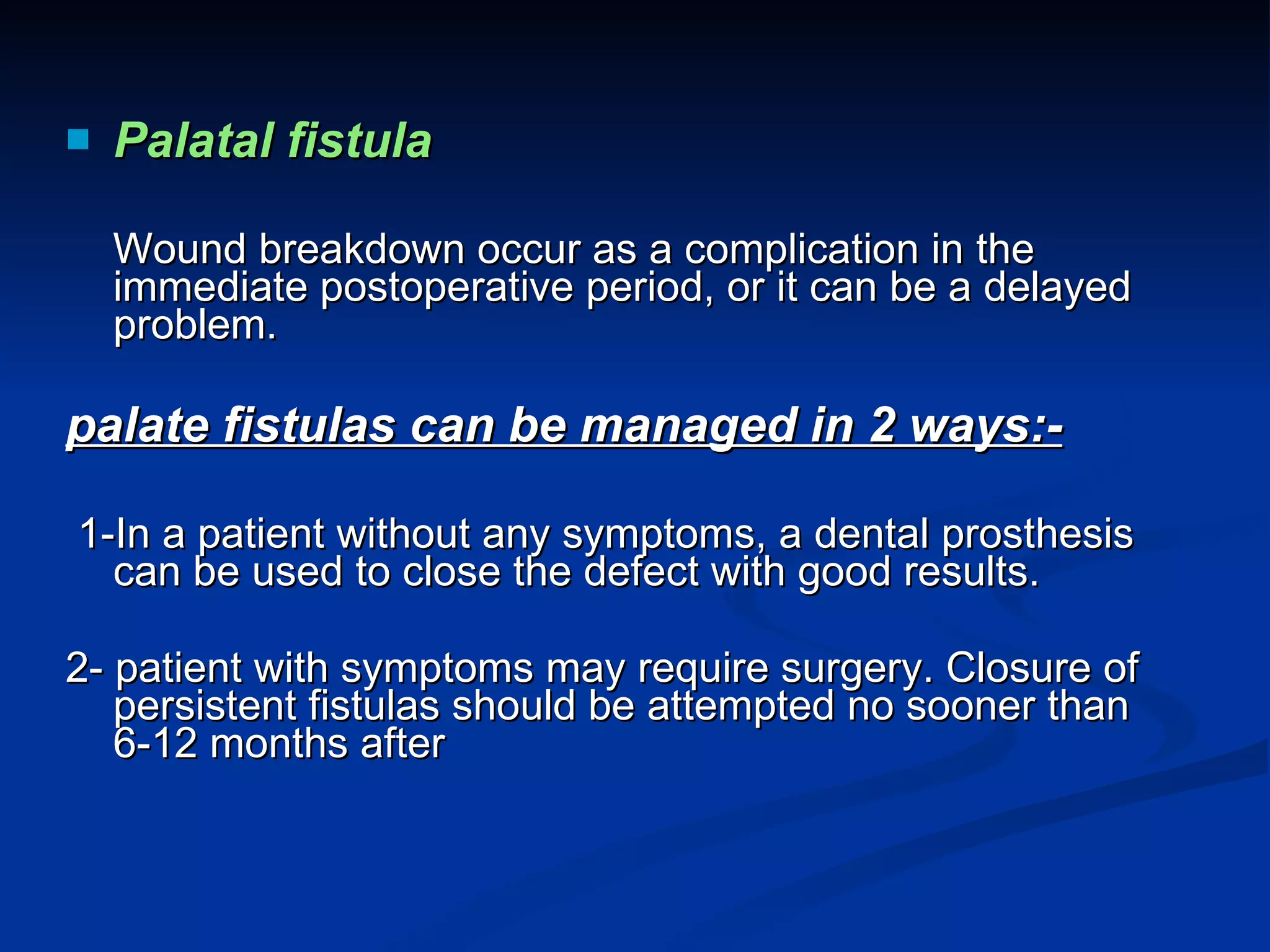 Cleft palate | PPT