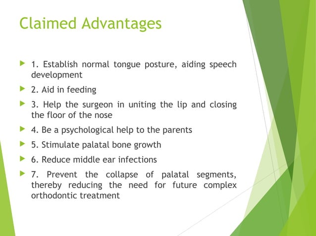 Surgical treatments in Cleft palate | PPT