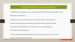 Cleftpalate and it's anaesthesia management | PPT