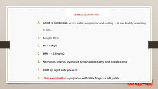 Cleftpalate and it's anaesthesia management | PPTX