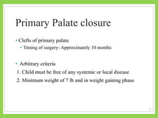 cleft lip and Cleft Palate Rehabilitation | PPTX