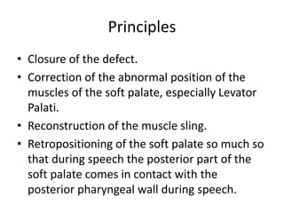 Cleft palate repair | PPTX