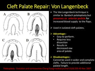 Cleft Palate & It's Management | PPTX