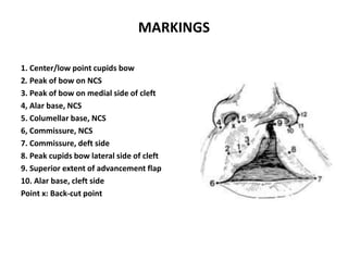 CLEFT LIP AND PALATE PART 3 - SURGICAL.pptx