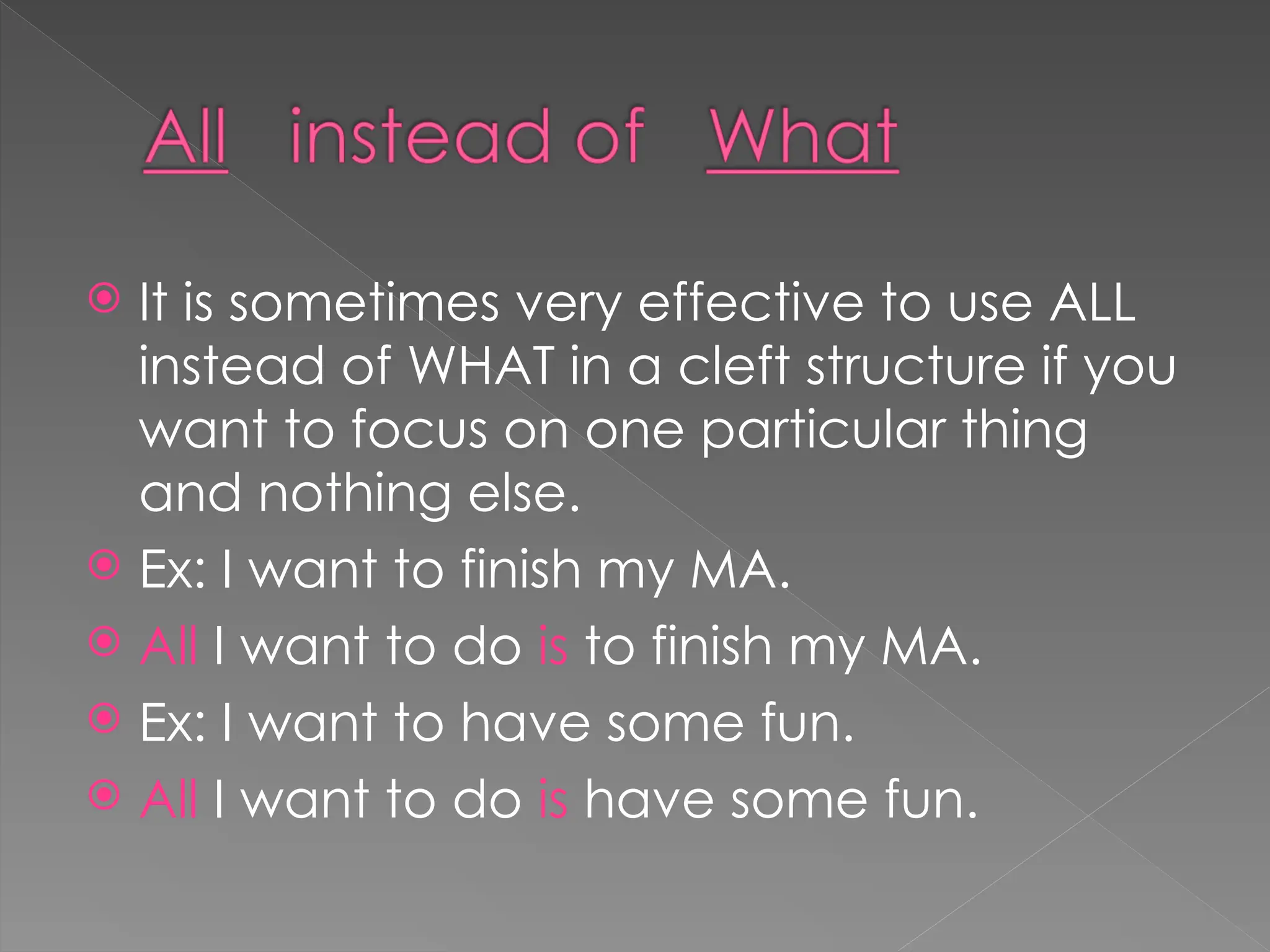 Cleft Sentences.ppt - learn how to form Cleft sentences easily. | PPT ...