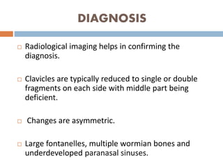 Cleidocranial dysplasia | PPTX