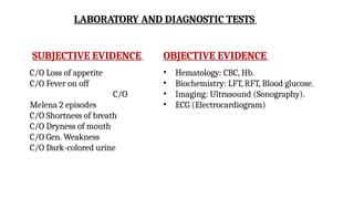 Clinical Clerkship Case Presentation on Patient Care and Management ...
