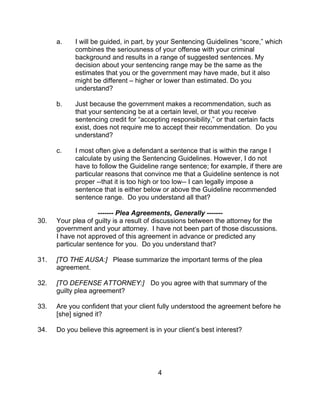 Guilty Plea Colloquy | PDF