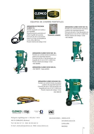 Equipos y herramientas CLEMCO | PDF