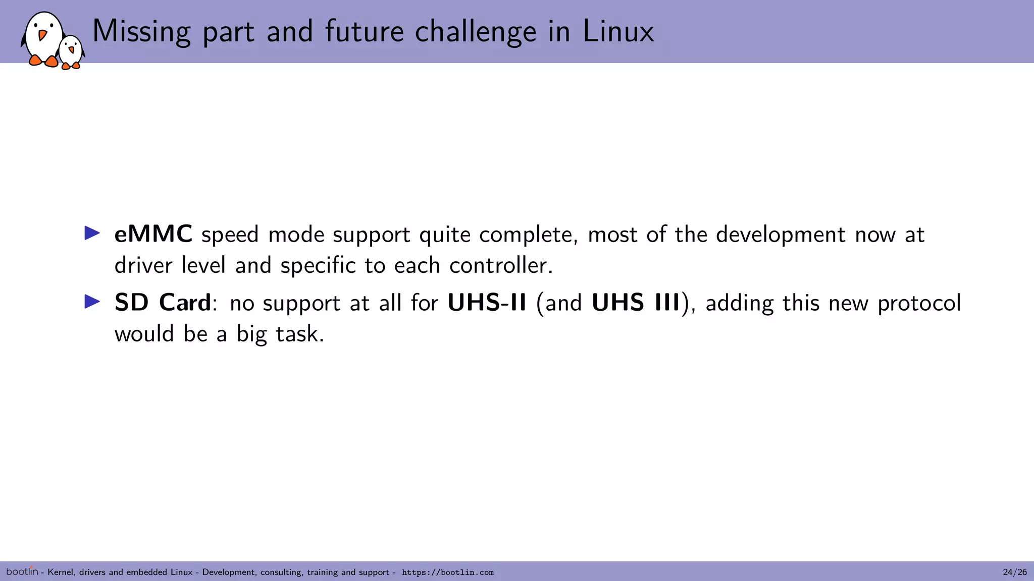 Kernel Recipes 2018 - Overview of SD/eMMC, their high speed modes and Linux support - Gregory ...
