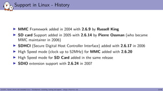 Kernel Recipes 2018 - Overview of SD/eMMC, their high speed modes and Linux support - Gregory ...