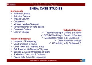 P. Clemente - NHAZCA Open Day | PPT | Free Download