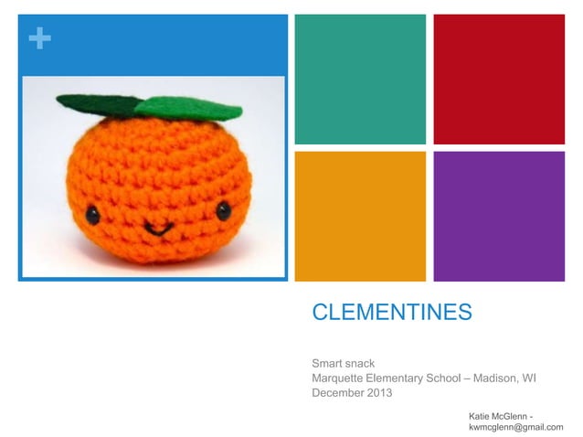 Clementines - smart snacks | PPT