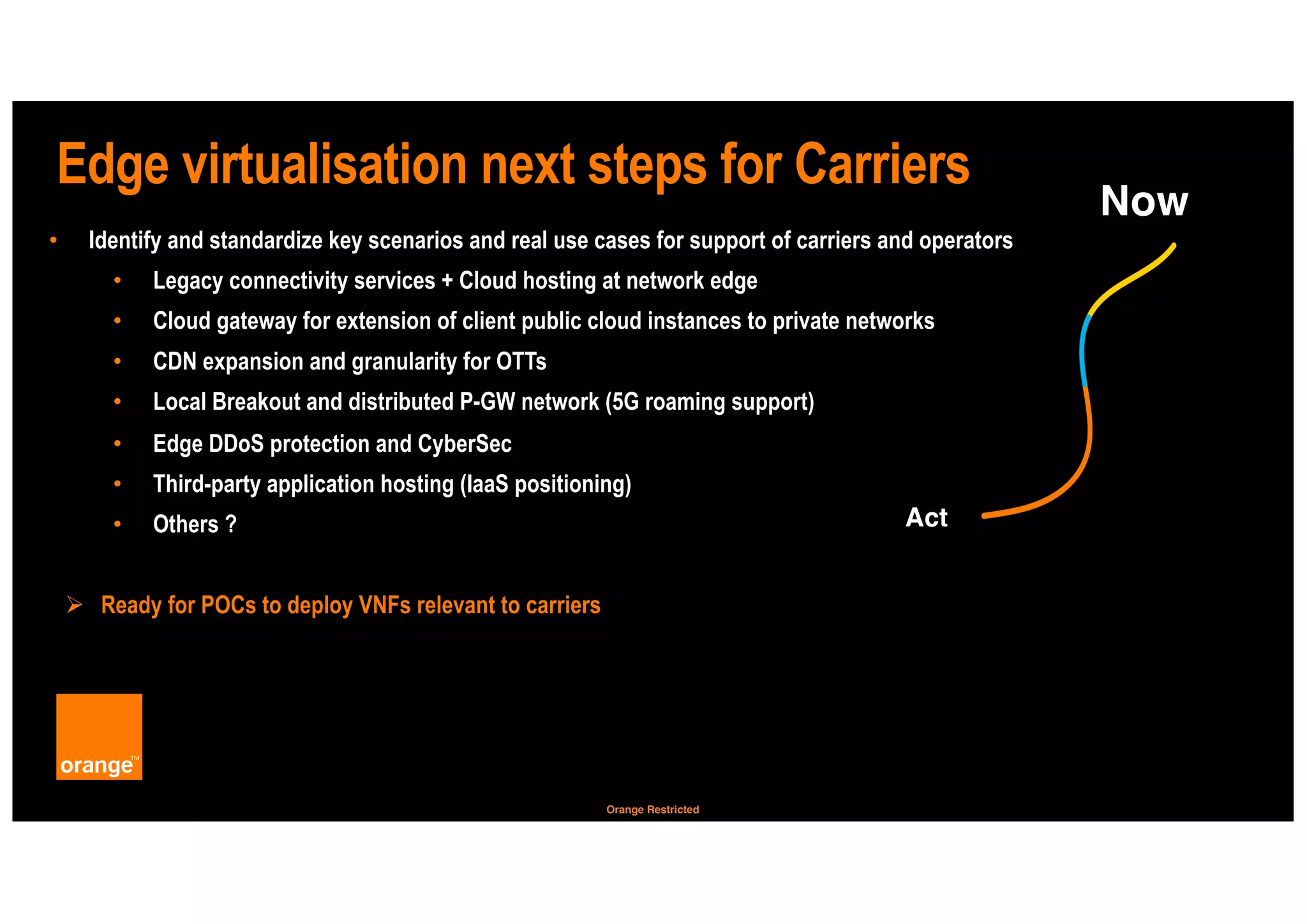 Edge virtualisation for Carrier Networks | PPT