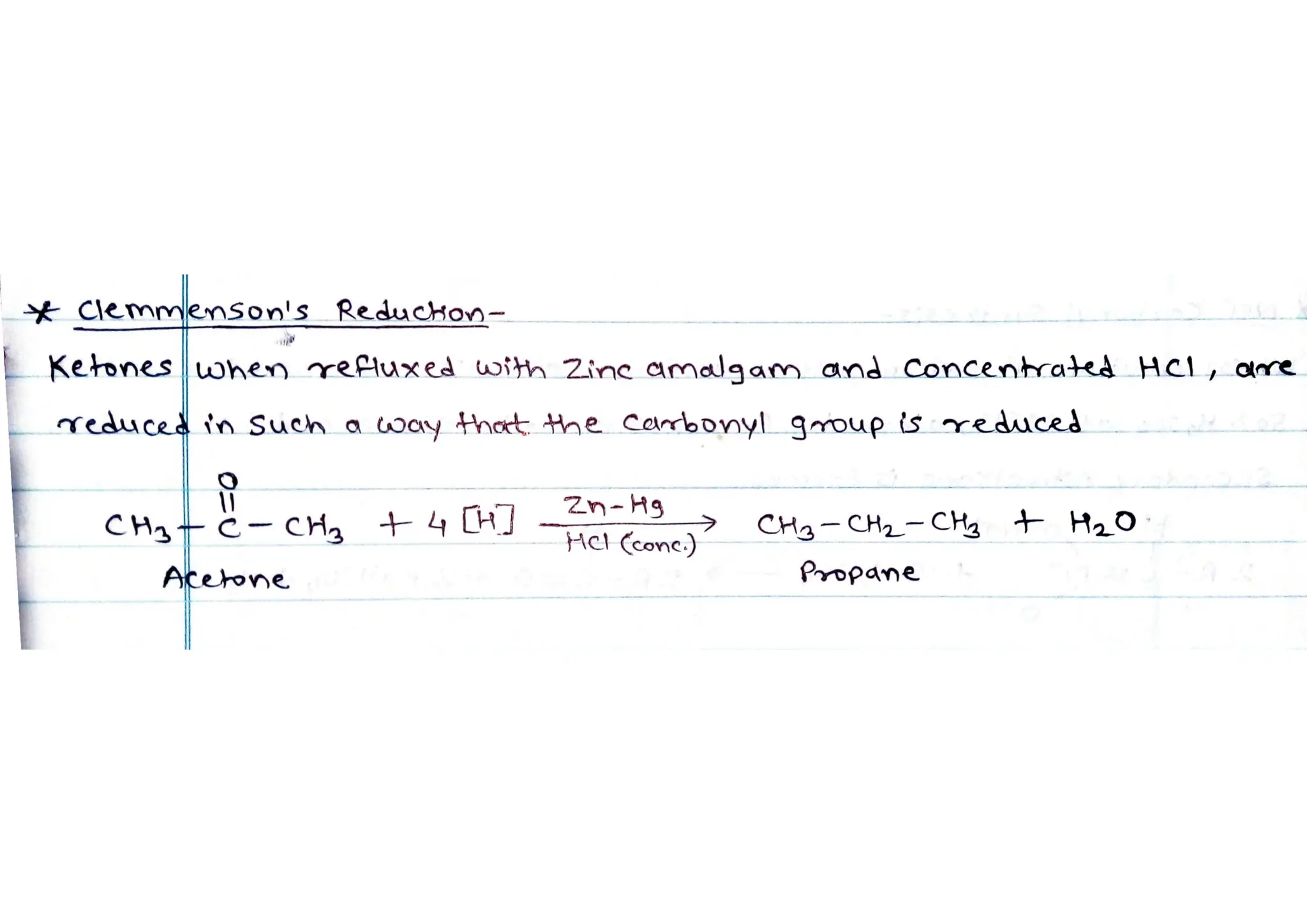 Clemmensons Reduction Pdf