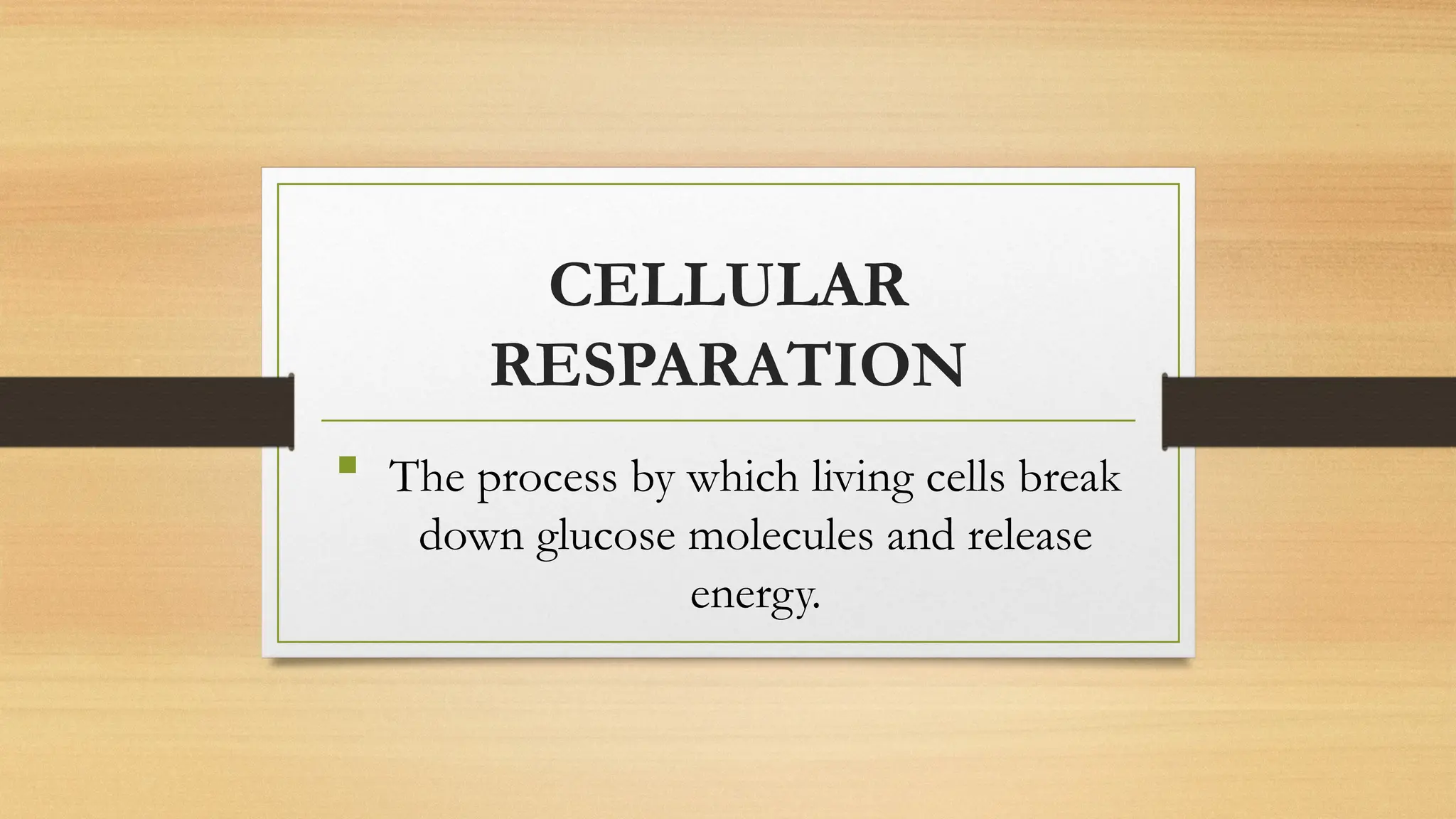Cellular Respiration presentation in Science | PPTX