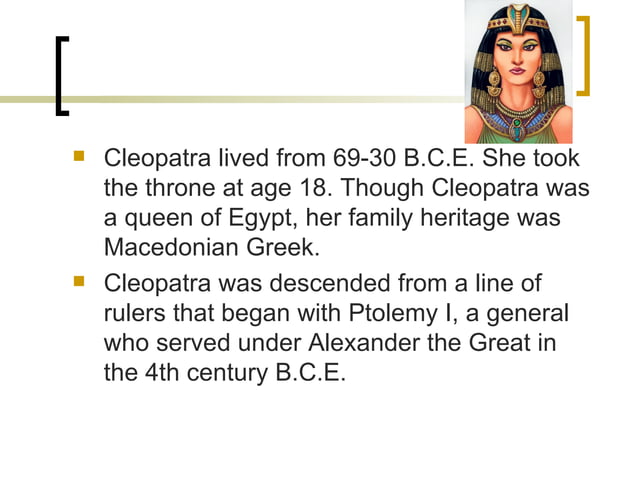 Cleopatra | PPT