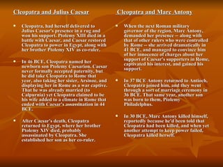 Cleopatra | PPT