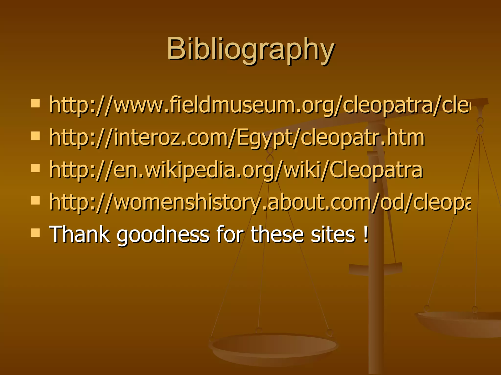 Cleopatra | PPT