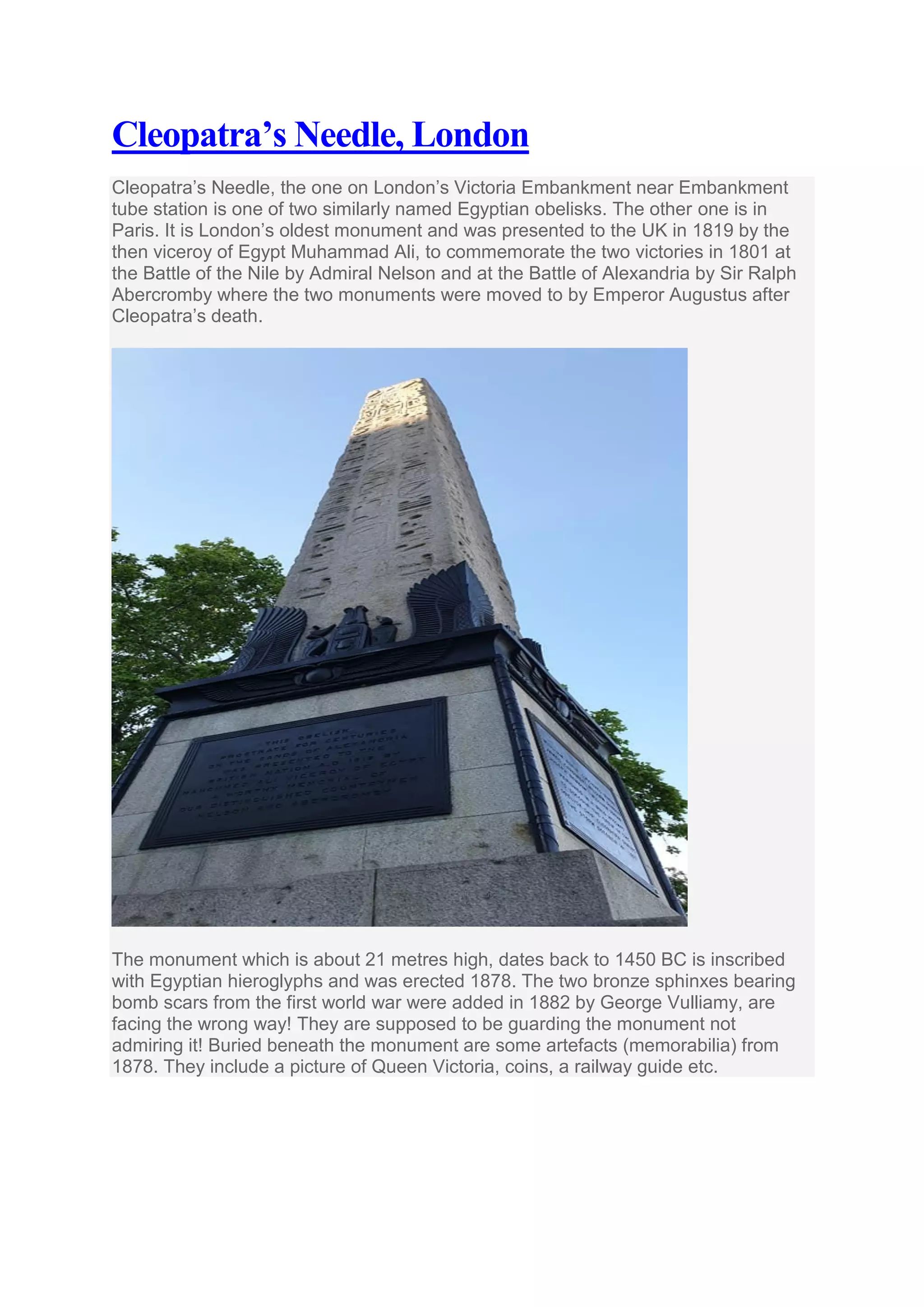 Cleopatra.pdf | Rail Travel | Travel Type