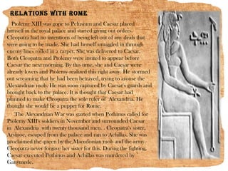 Cleopatra by nino bazhunaishvili | PPT