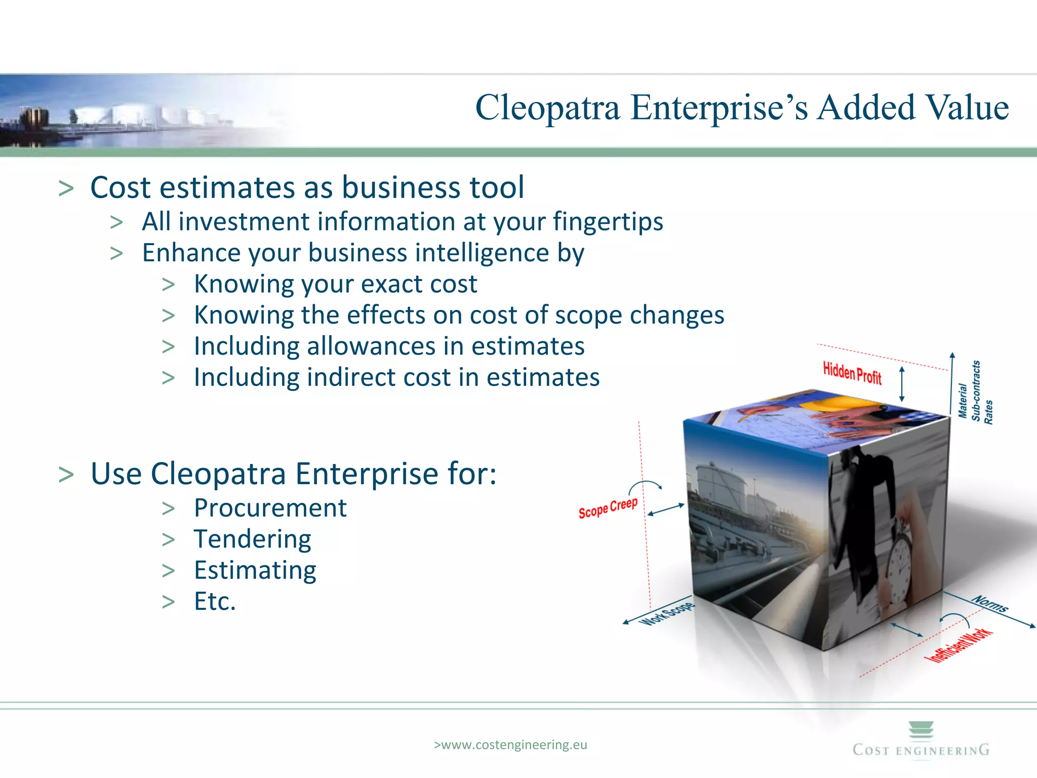 Cleopatra Enterprise Added Value | PDF