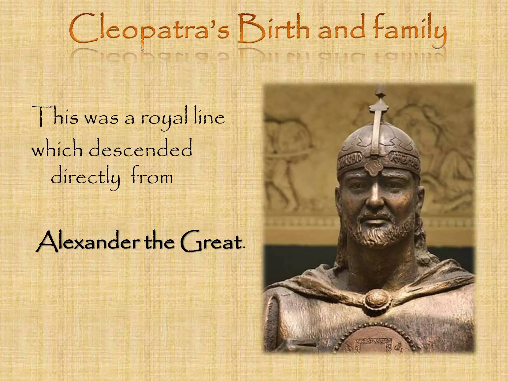 Cleopatra VII Social Studies Project | PPTX
