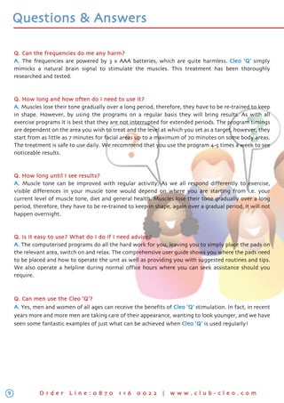 Cleo Q Brochure | PDF