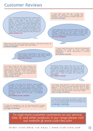 Cleo Q Brochure | PDF