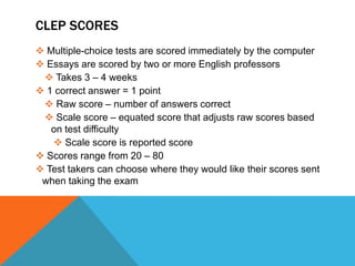 Clep | PPTX