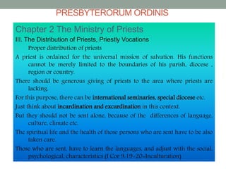 Incardination, Presented by Fr. Ambrose | PPTX