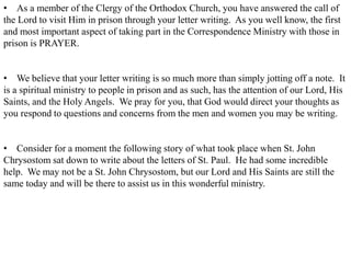 Clergy correspondence training | PPTX | Christianity | Religion ...