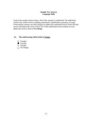 Clerical abilities (5106) | PDF