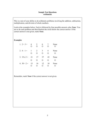 Clerical abilities (5106) | PDF