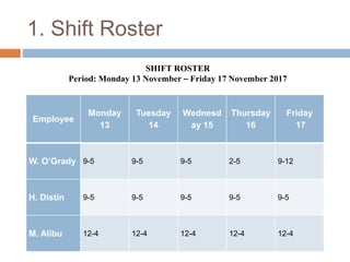 Operations, Despatch and Transport Services | PPTX | Business ...