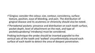 Clerking of a perio patient | PPTX