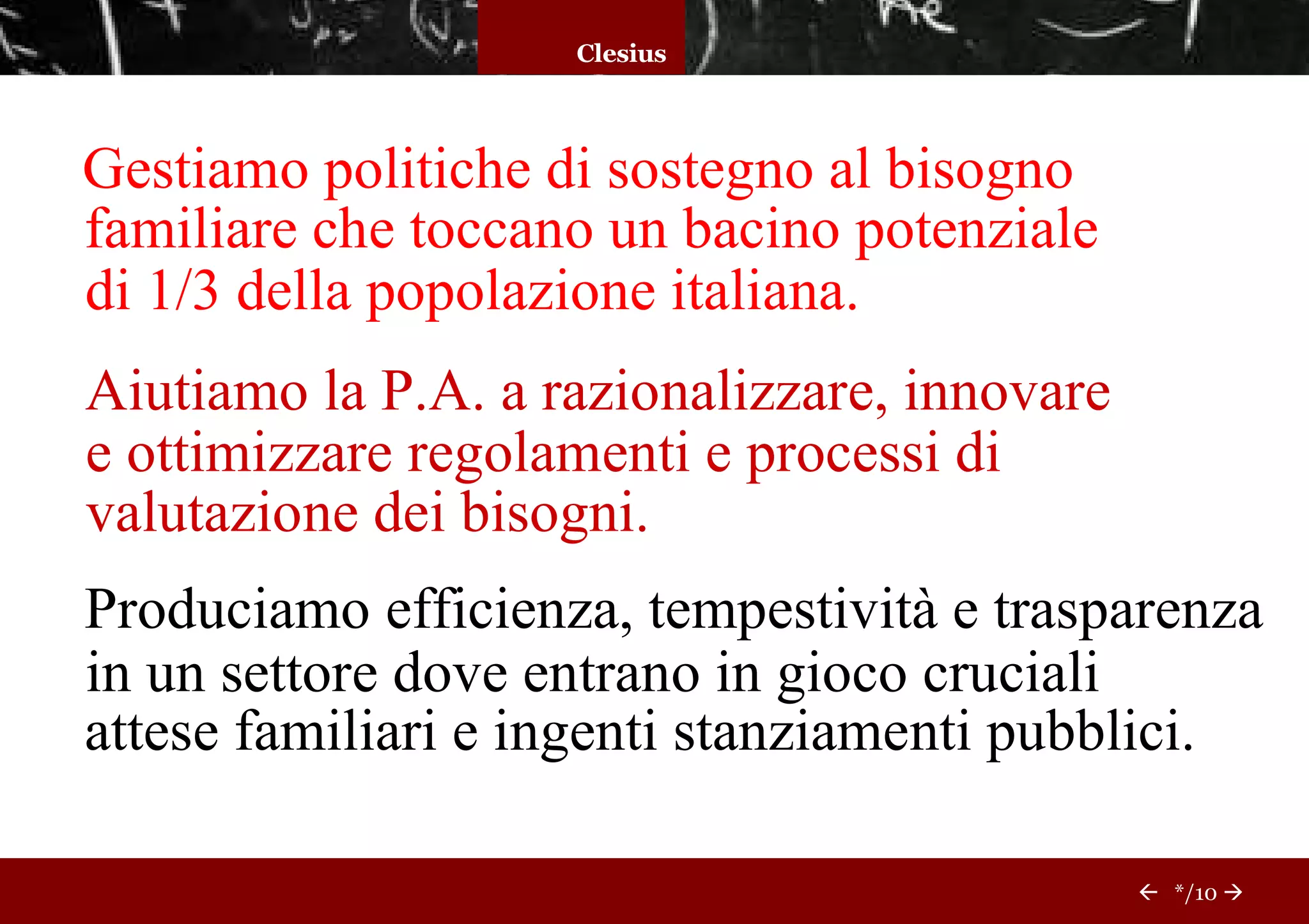 Clesius, Welfare Engineering | PPT