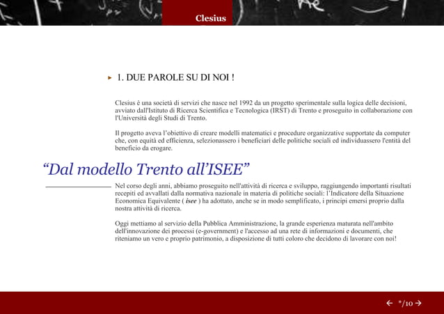 Clesius, Welfare Engineering | PPT