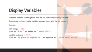 C++ lesson variables.pptx