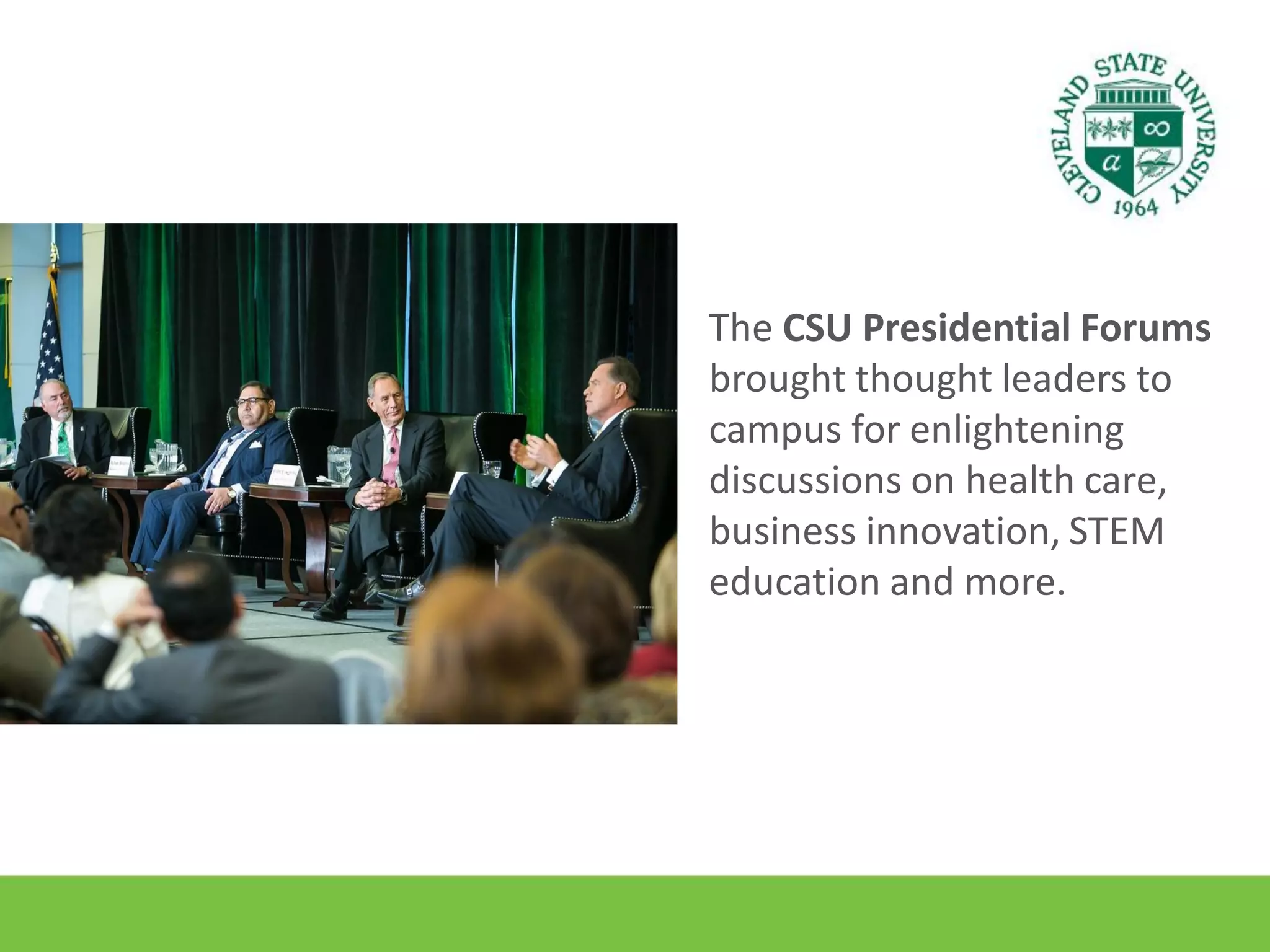 Cleveland State University | 2014-2015 Highlights | PDF