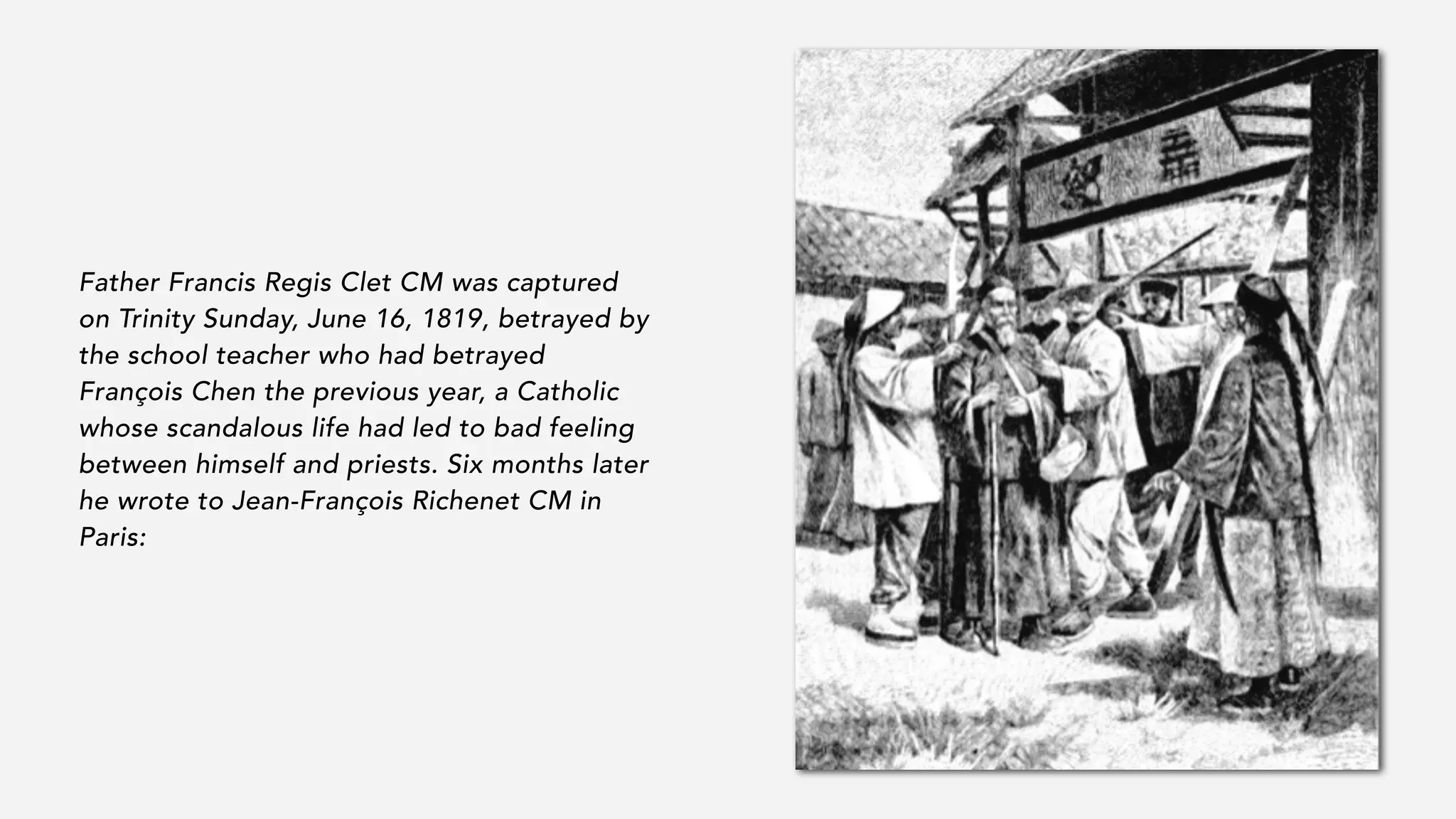 St. Francis Regis Clet CM as seen in his letters | PPT