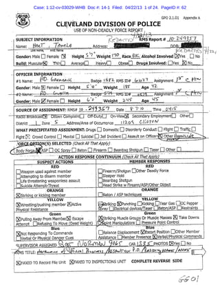 Cleveland Police Report Regarding Tamela Eaton | PDF | Science