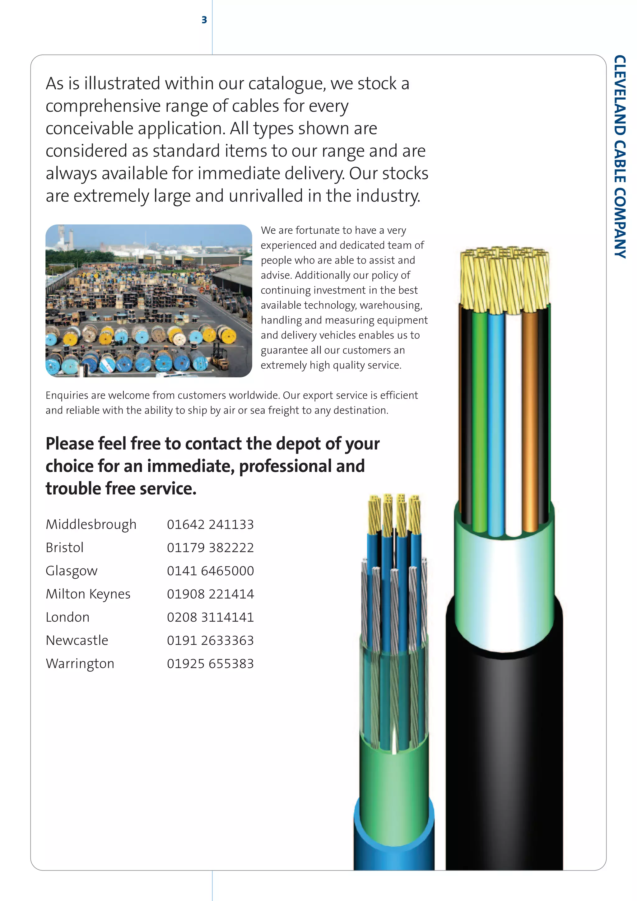 Cleveland Cable - Marine & Offshore, Railway, Instrumentation, Control ...