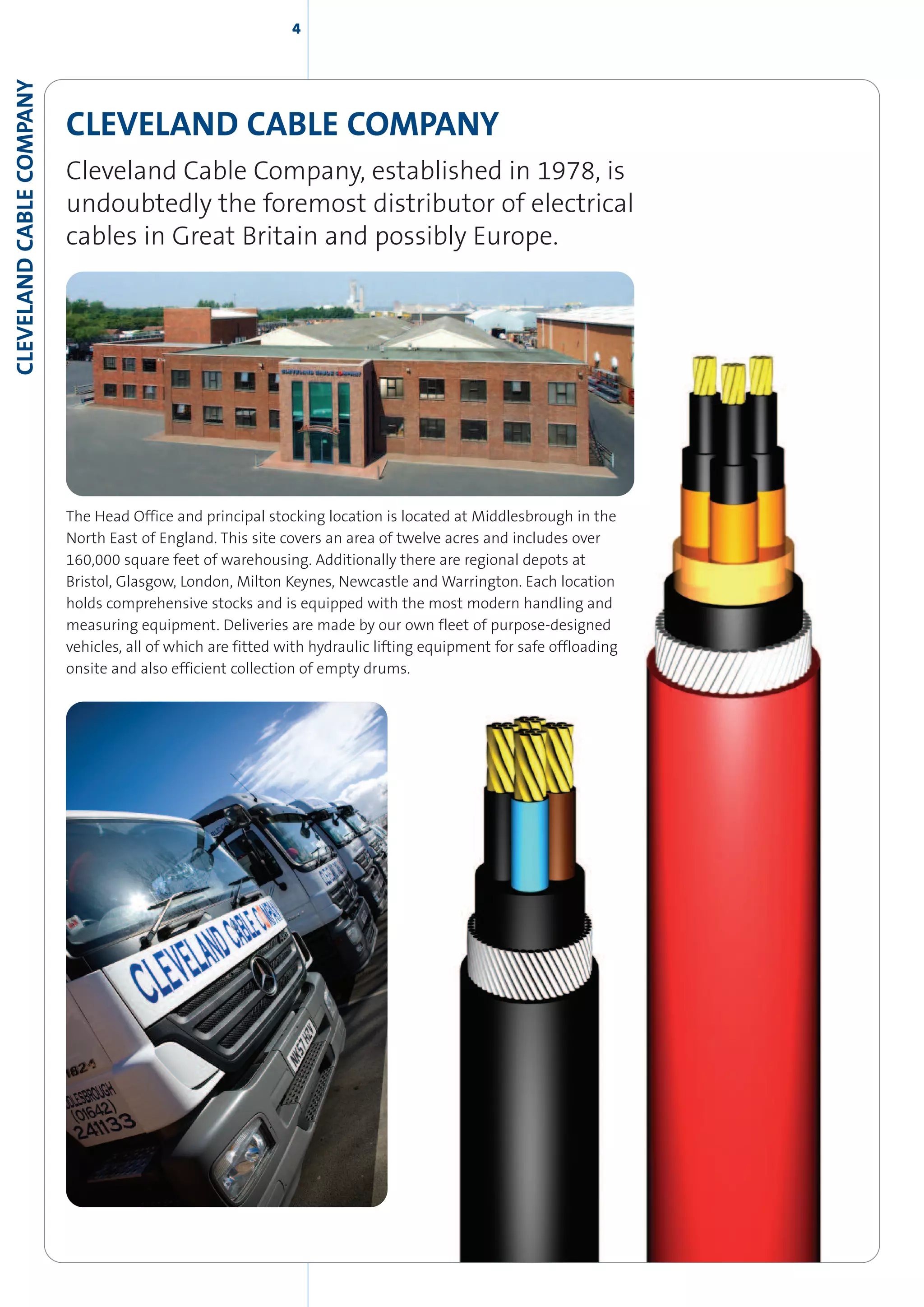 Cleveland Cable - Marine & Offshore, Railway, Instrumentation, Control ...