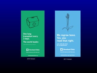 Cleveland clinic ad campaign | PPT