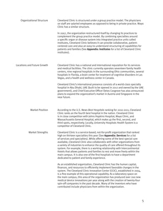 Cleveland Clinic Design Brief | PDF