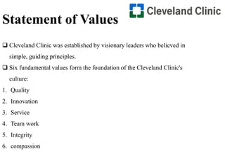 Cleveland clinic induction program | PPTX